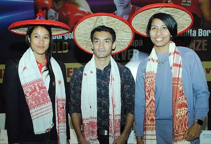 Assam Amateur Boxing Association felicitate medal winning boxers