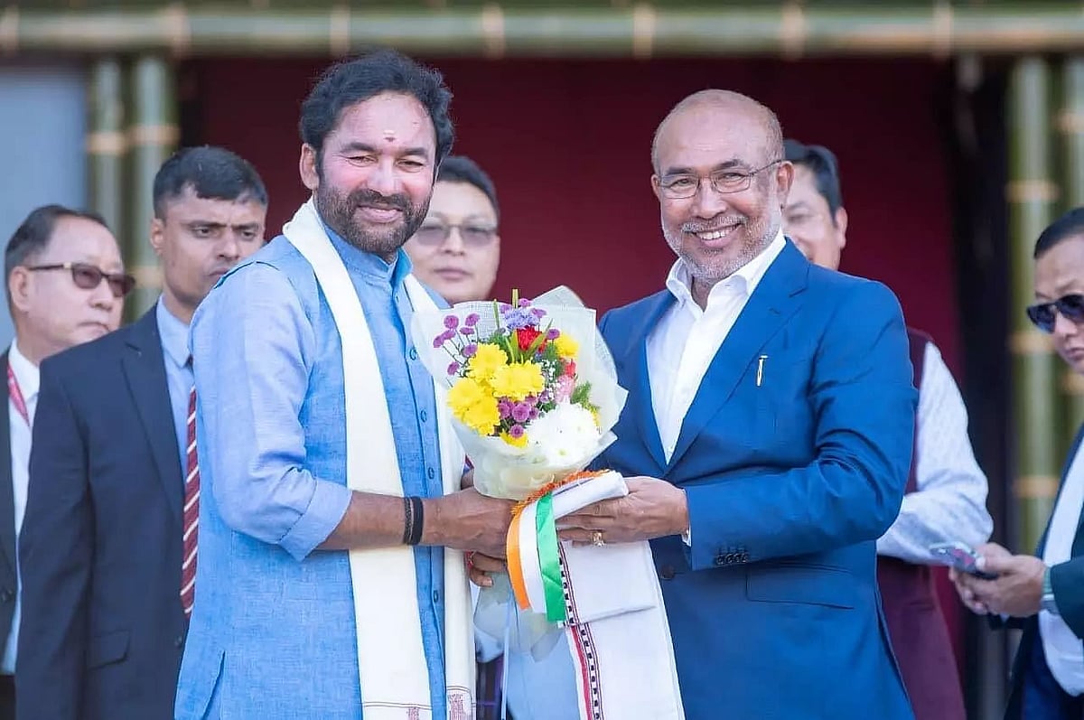 G K Reddy Flags off Manipur Sangai Festival 2022