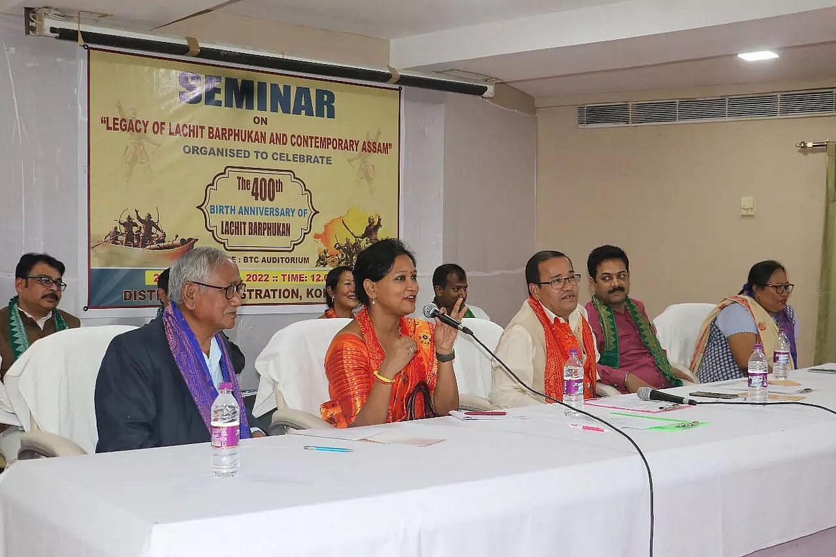 Seminar on Lachit Barphukan held in auditorium of BTC Assembly House ...