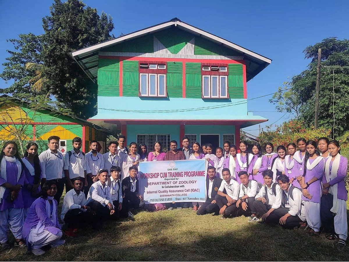 MoU signed between Biswanath College and Pavoi Fish Farm