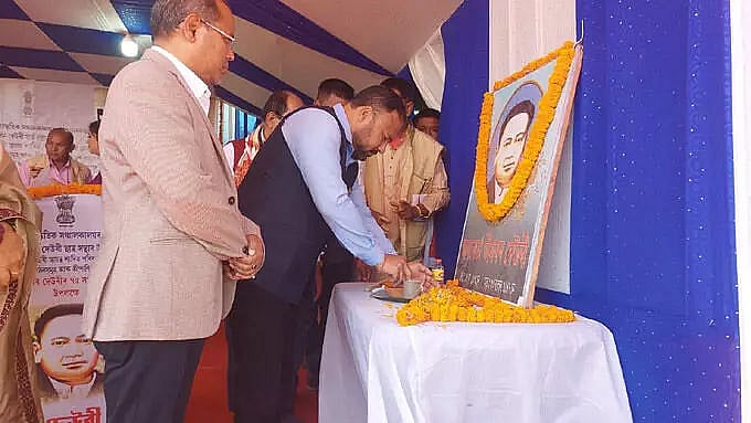 75th death anniversary of Bhimbor Deori observed in Dhemaji