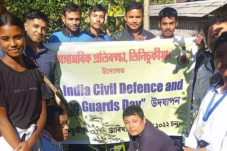 Civil Defense and Home Guard Day celebrated in Tinsukia