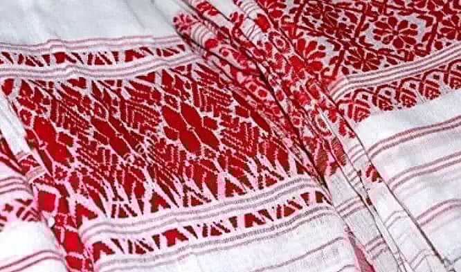 Authenticity tag on Gamosa