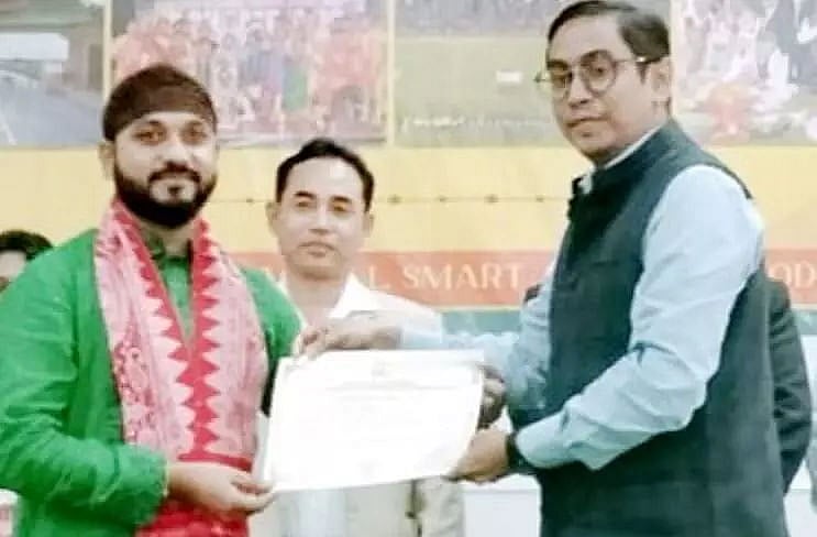 Khirod Sarma of Darrang district gets Best Farmer Award