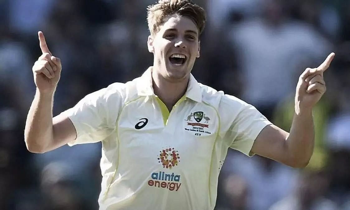 Australia's fast-bowling all-rounder Cameron Green puts Australia in ...