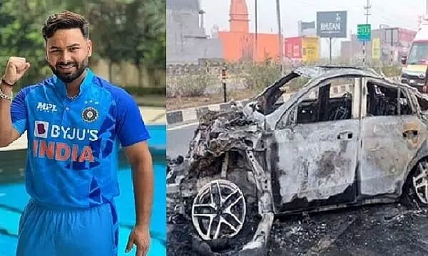 Rishabh Pant injured in car accident, Pant has two cuts on forehead ...