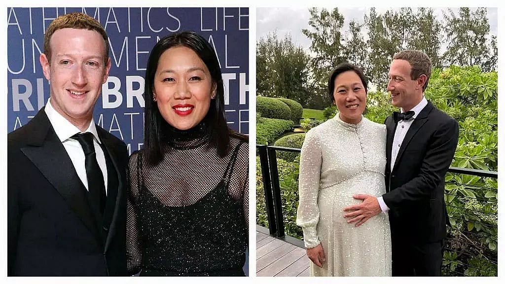 Meta CEO Mark Zuckerberg shares photo with pregnant wife Priscilla Chan