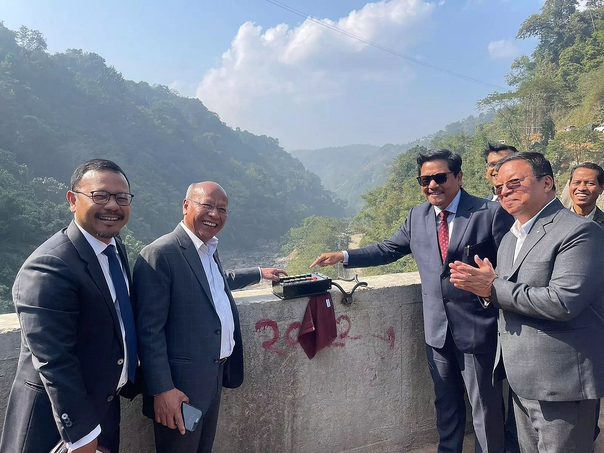 Conrad Sangma Inaugurates Ganol Hydro Power Project