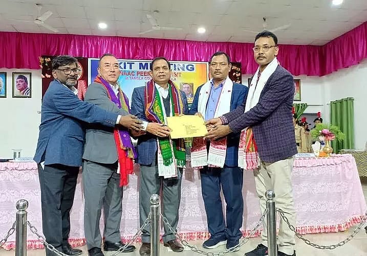 3-member NAAC peer team visits Tangla College