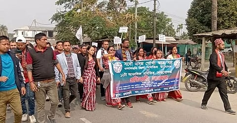 All Assam Gorkha Students' Union demands land rights for Gorkha people ...