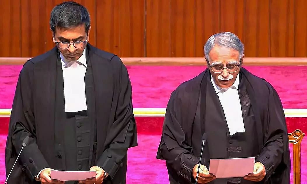 Supreme Court gets five new judges, CJI Chandrachud administers oath of ...