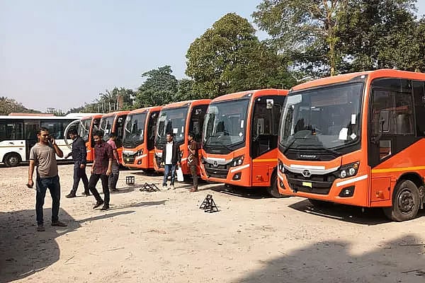 Assam: CNG Buses Disappear Amid Protests In Guwahati