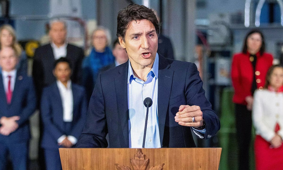 Unidentified object over Canadian airspace shot down: Canadian PM ...