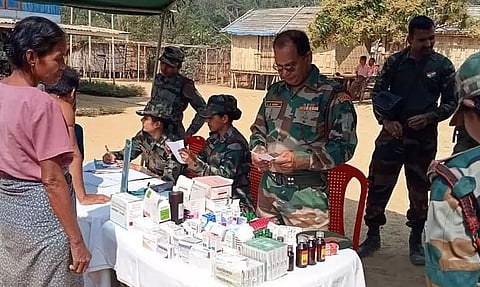 Assam Rifles conducted medical camp at Zochachhua village
