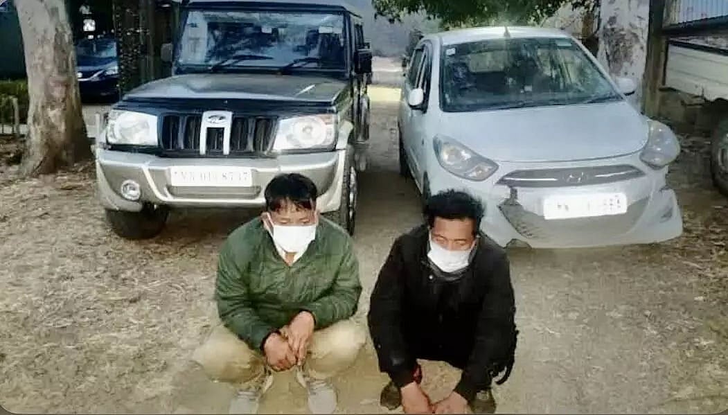 Manipur: Car Thieves Caught Red-Handed With Stolen Vehicle