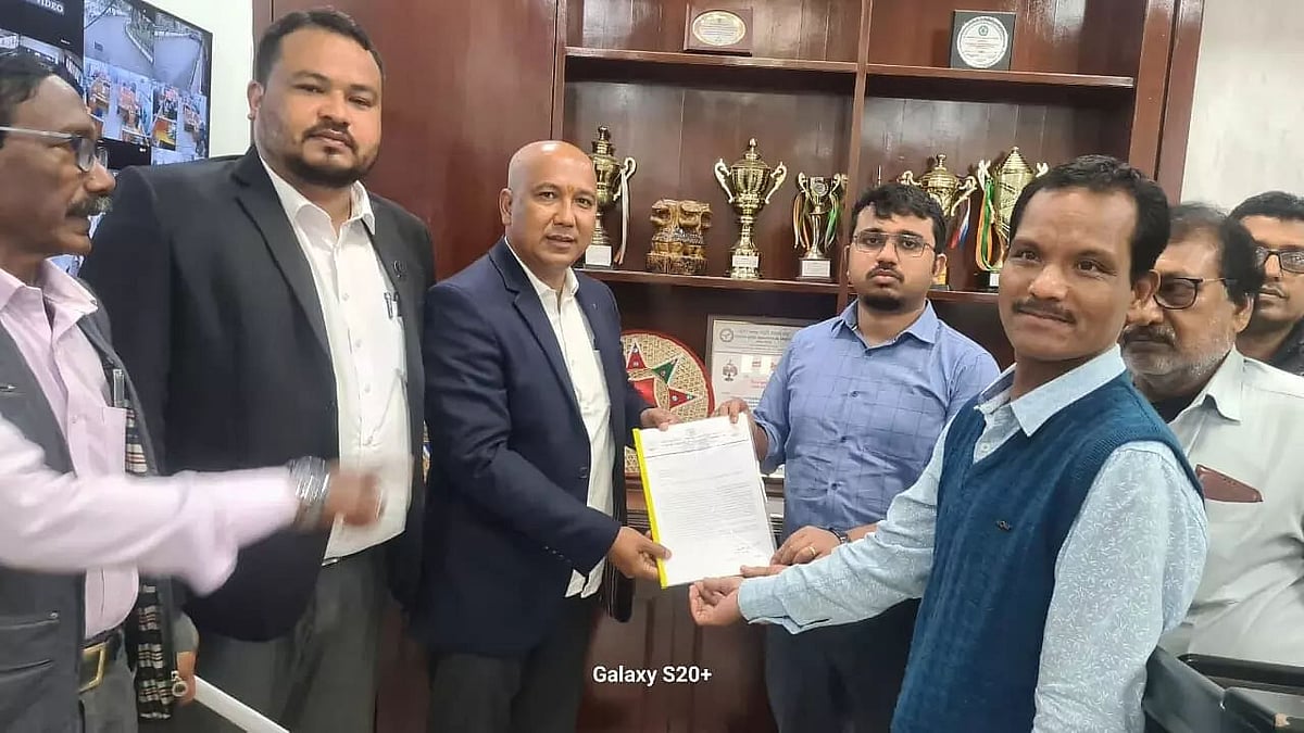 Memorandum submitted to Governor of Assam in Tinsukia