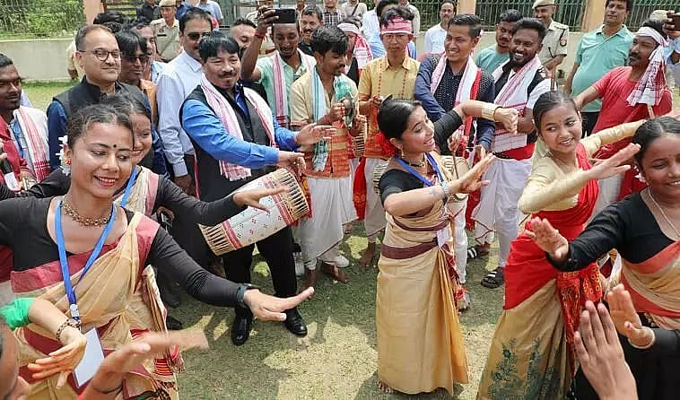 Minister Atul Bora takes stock of preparations for Bihu event in ...