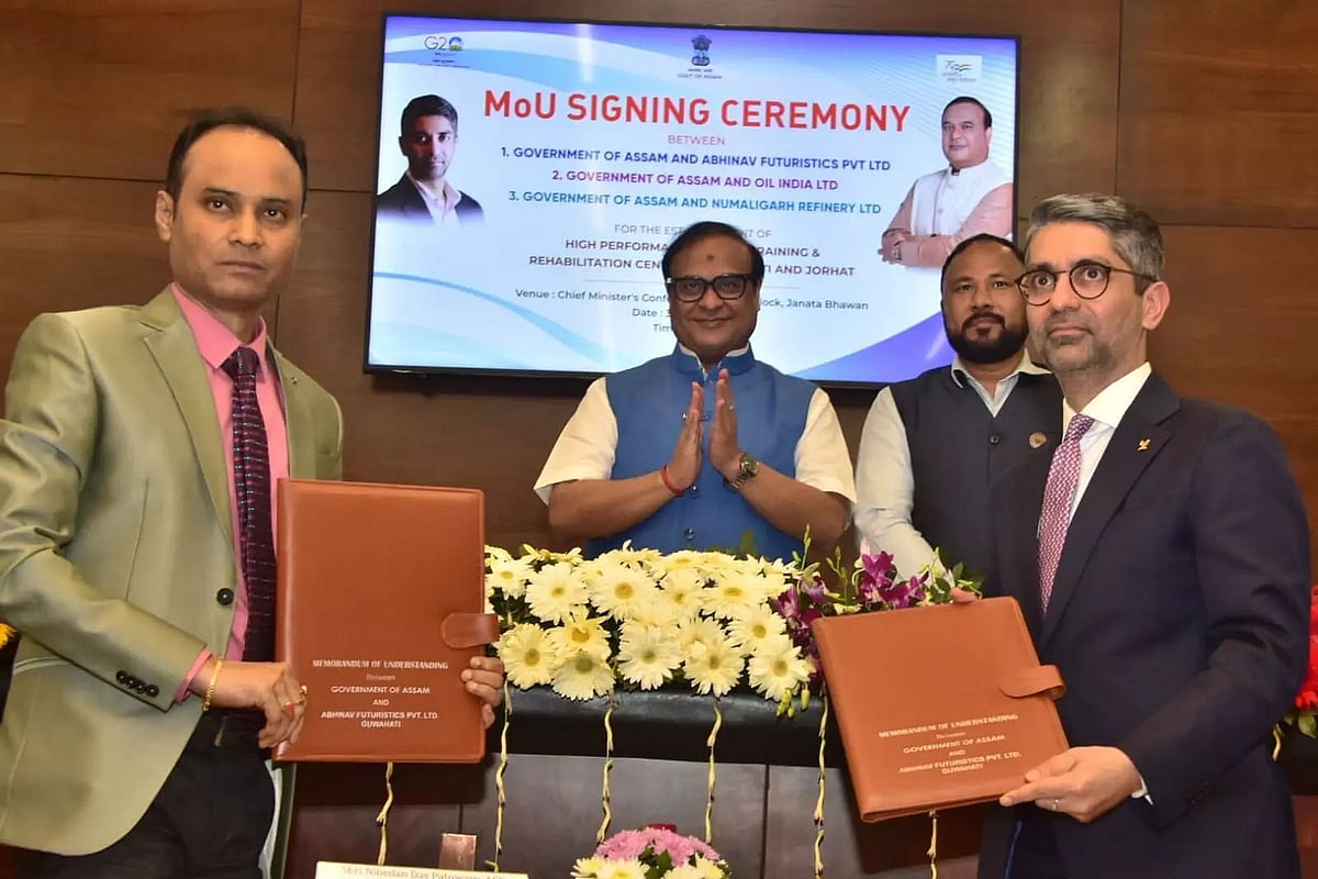Assam inks MoU for setting up of high performance sports training ...