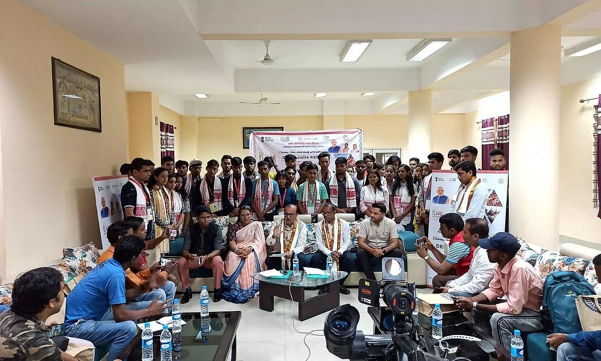 55 Delhi students and faculty team reach Assam's NIT Silchar
