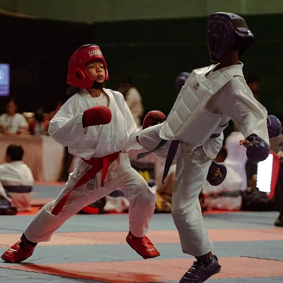Deo Hah Open Karate Championship gets underway at Deshbhakta Tarunram ...