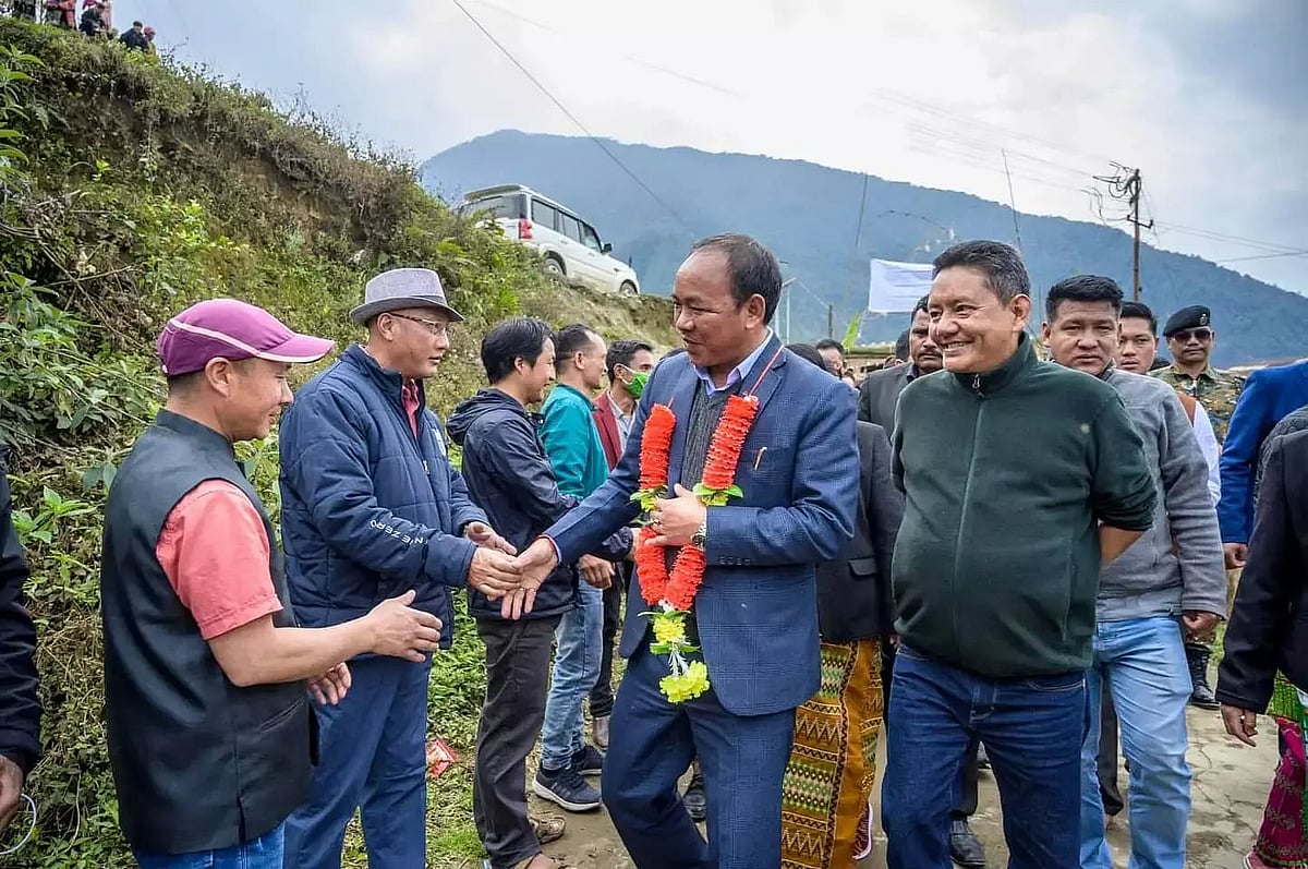 Arunachal Youth Affairs Minister Natung presses for early completion of ...