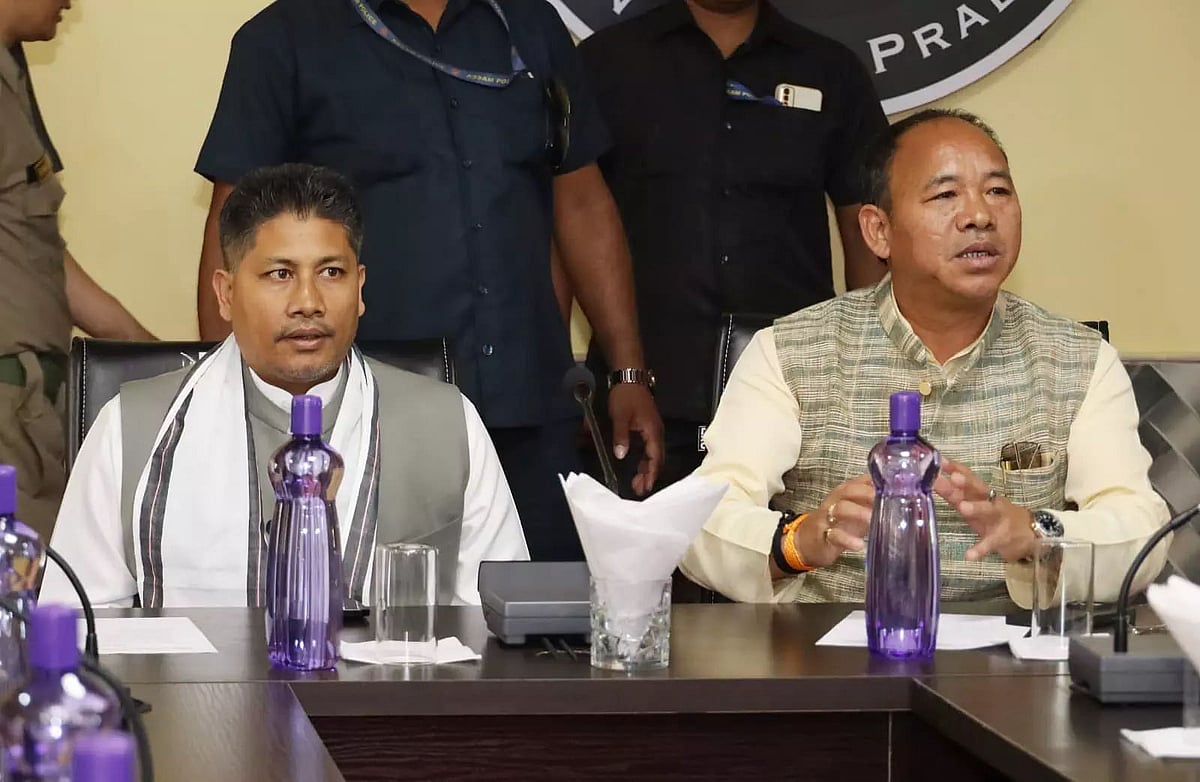 Assam - Arunachal Pradesh Ministers Meet in Seijosa