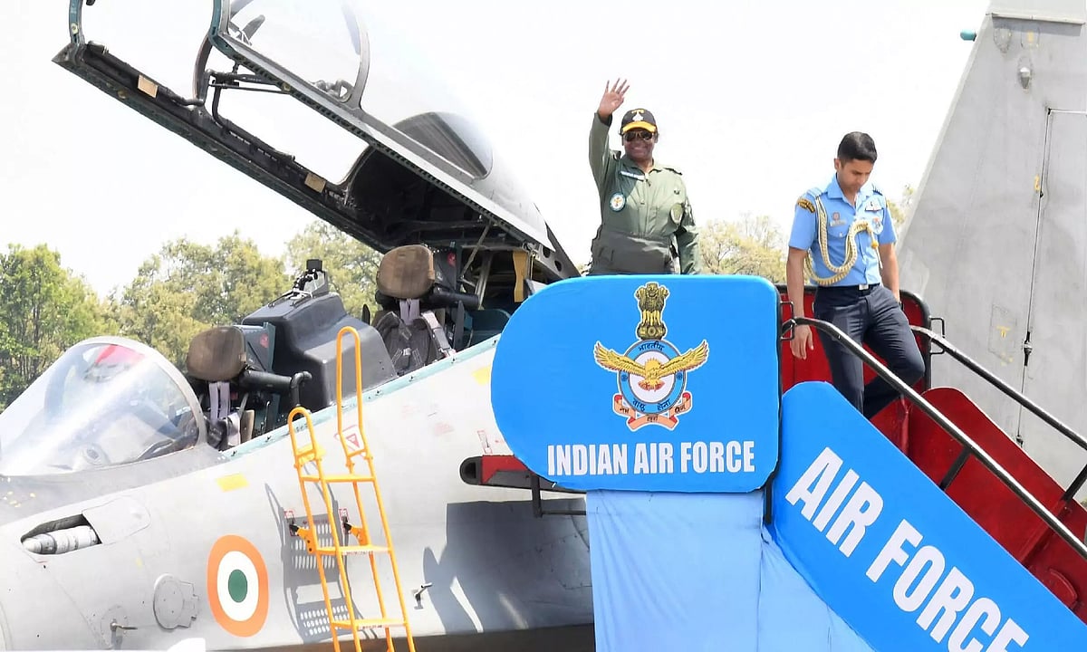President Murmu takes historic sortie in Sukhoi-30 MKI fighter aircraft