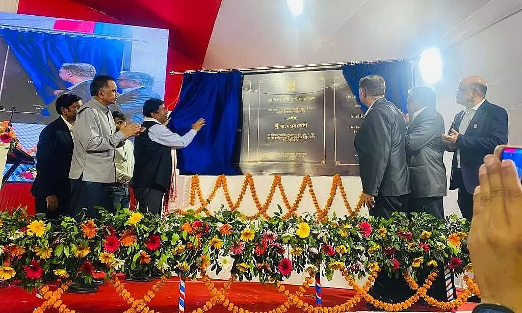 Minister of State for Petroleum & Natural Gas Rameswar Teli dedicates ...
