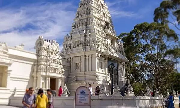 Consecration ceremony at Sri Venkateswara Temple in Australia