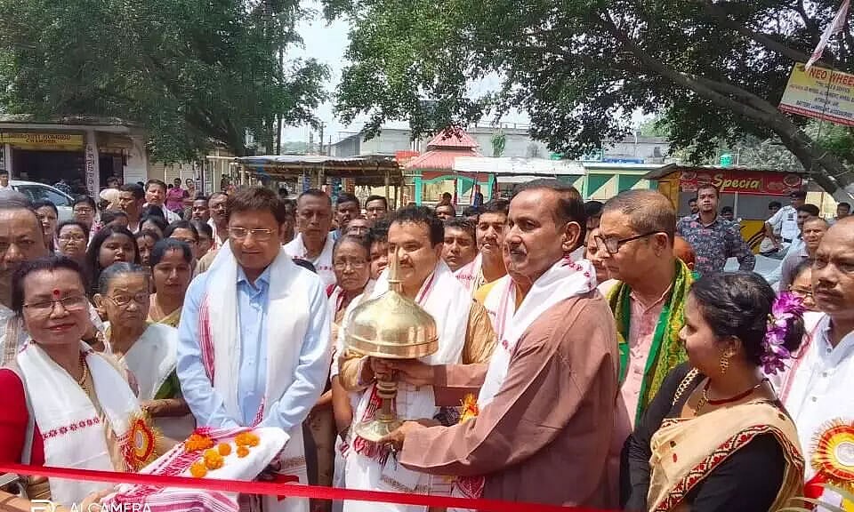 Assam: Entrance gate of Bihutoli inaugurated in Morigaon