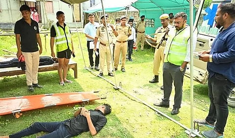 District Disaster Management Authority, Nagaon Conducts Mock Drill