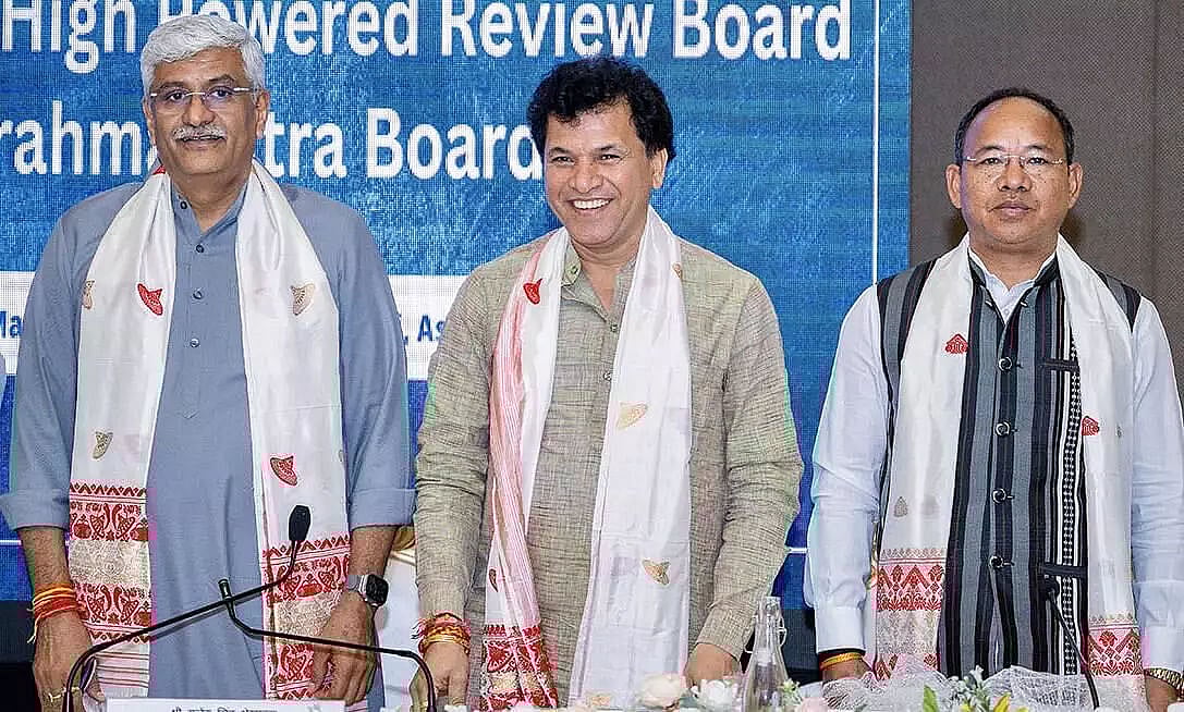 Mama Natung attends review meeting of Brahmaputra Board in Guwahati