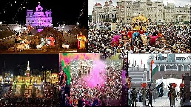 Six Indian cities famous for their variety of festival