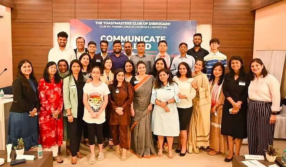 Communication and leadership workshop by Toastmasters Club of Dibrugarh