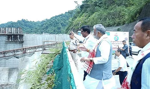 Union Minister Krishan Pal Gurjar visits Subansiri Lower Hydroelectric ...