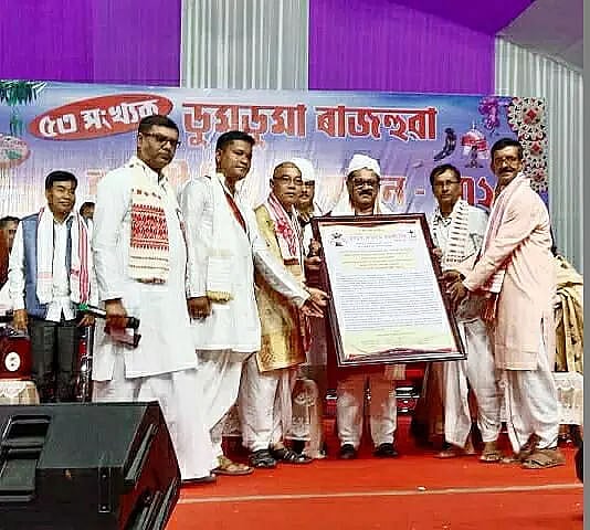 Litterateur Jogesh Das Memorial Award conferred on Jayanta Baruah
