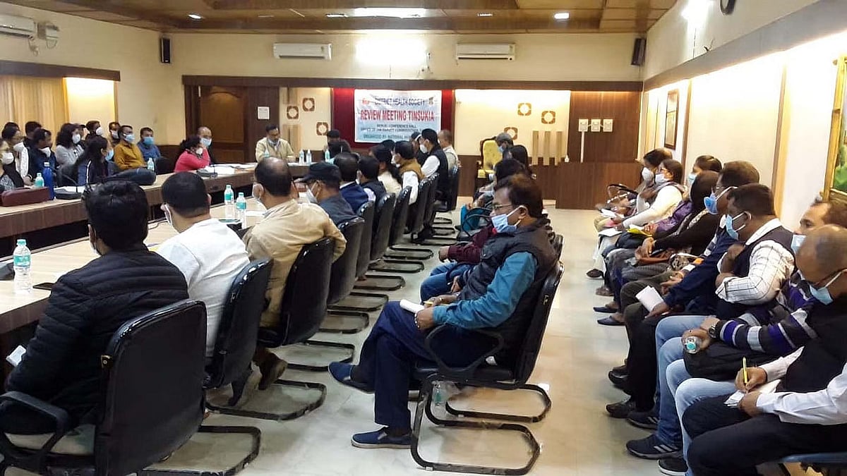 Tinsukia District Task Force holds meet at Tinsukia Urban Primary ...