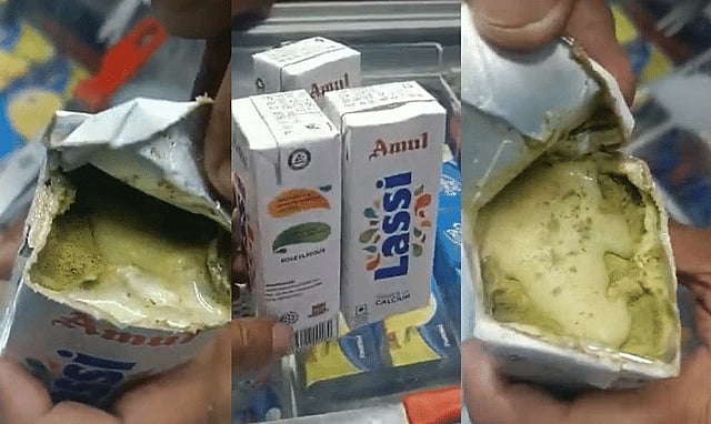 Amul Reacts After Viral Video Claims to Found Traces of Fungus in Lassi ...