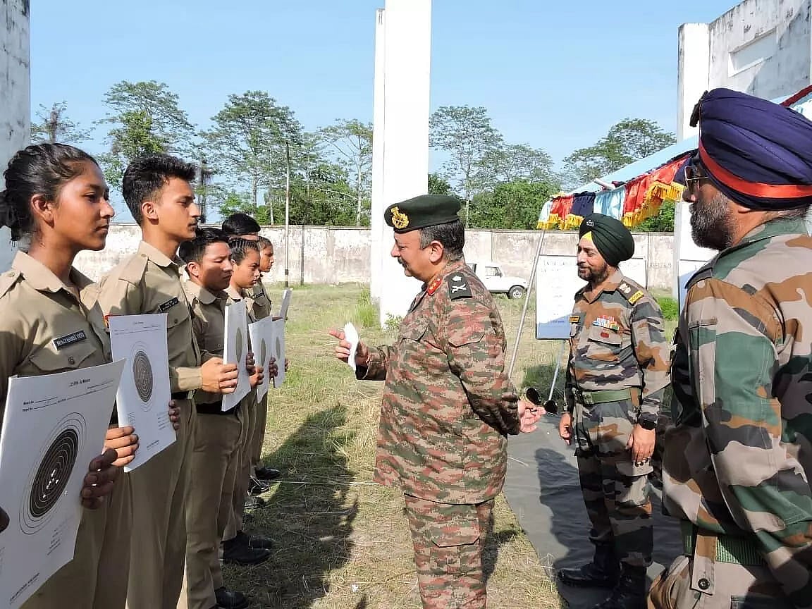 Annual training camp for NCC cadets held at Missamari cantonmentt