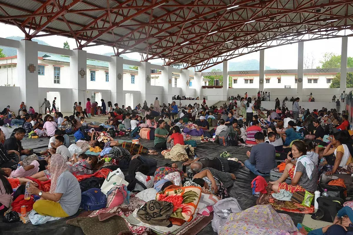 10,000 Displaced People Resettled in Manipur Since 2023 Violence