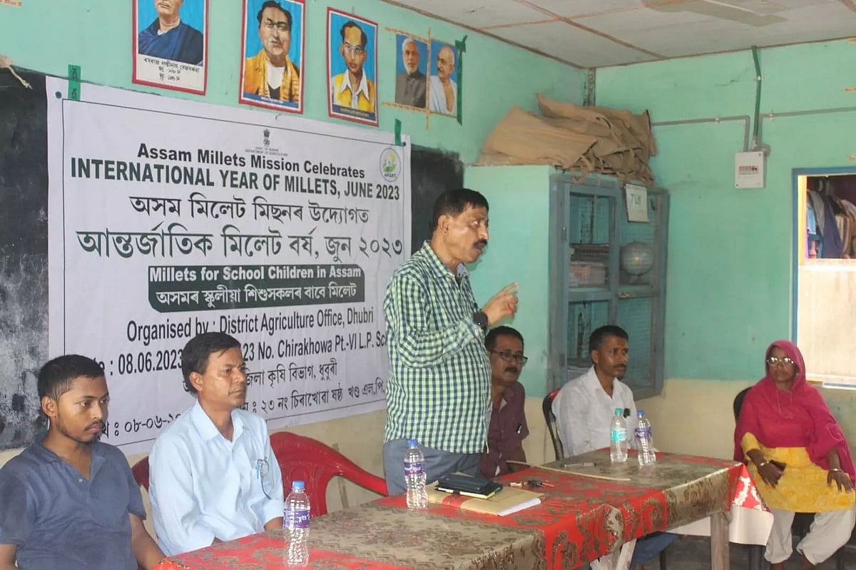 Awareness on ‘Millet for School Children of Assam’ held among students