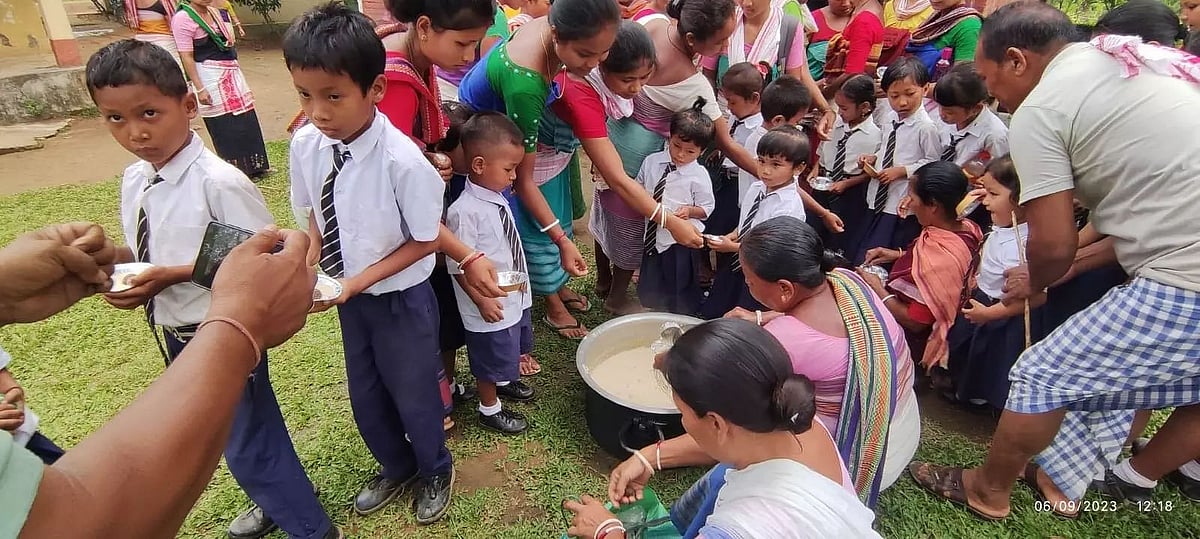 Millet awareness programme held among students of Habanggiri ME School ...