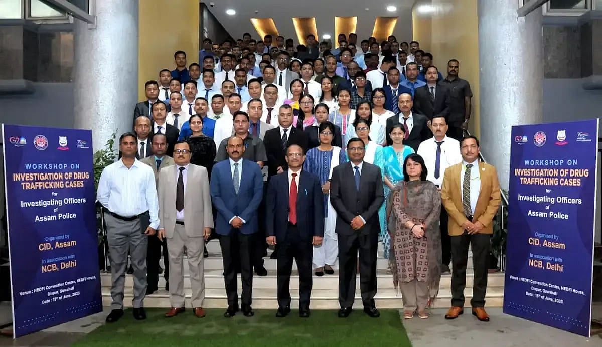 Assam: CID, NCB Host Drug Trafficking Investigation Workshop