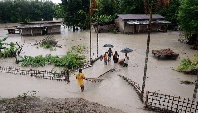 Assam Flood: 34000 People Affected, IMD Predicts Moderate Rainfall in ...