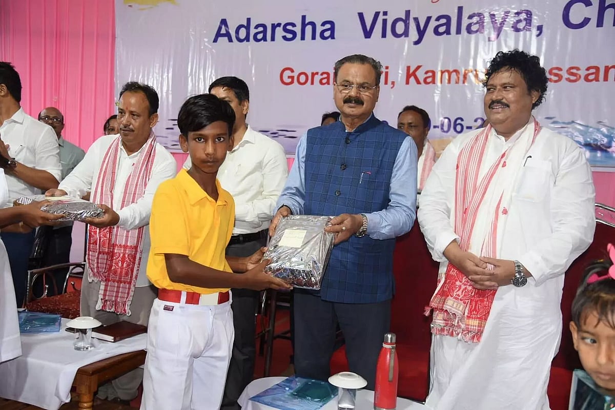 Chaygaon Model School inaugurated by Chandra Mohan Patowary