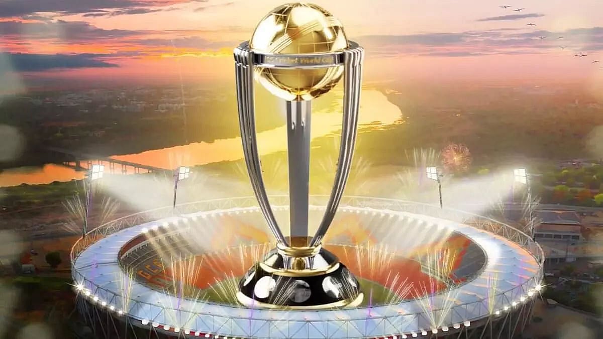 ICC World Cup 2023 Trophy Launched Into Stratosphere Before Tour