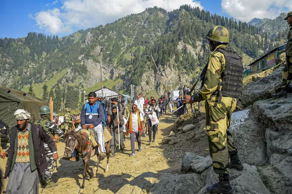 Amarnath Yatra 2023: 2nd Batch of Pilgrims Start Their Journey