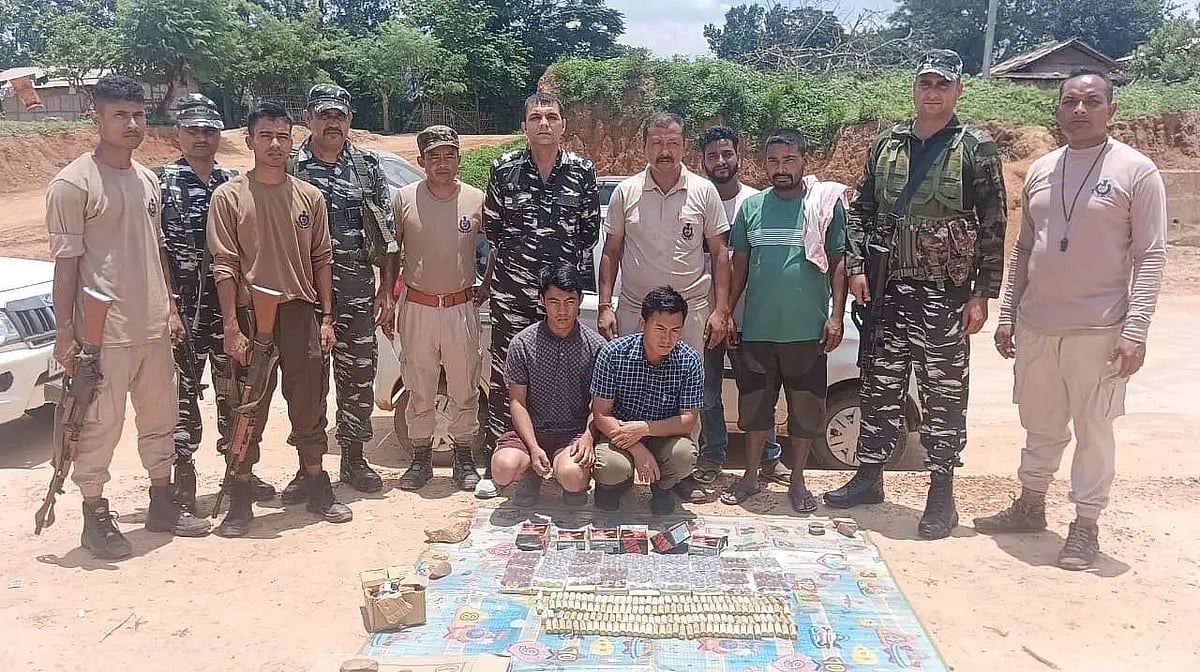 Karbi Anglong police recovered ammunition from Manipur-bound car