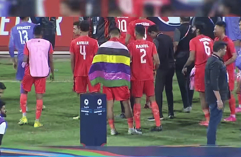 SAFF Championship: Manipuri Footballer Draping Meitei Flag Sparked ...