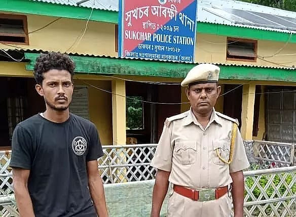 Assam Police Arrests Bangladeshi Youth From Mankachar